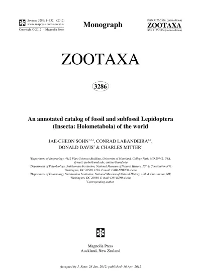 Lepidoptera incertae sedis - Infraorder Heteroneura Tillyard, 1918