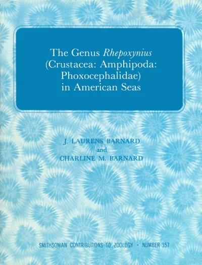 Amphipoda: Phoxocephalidae) in American Seas