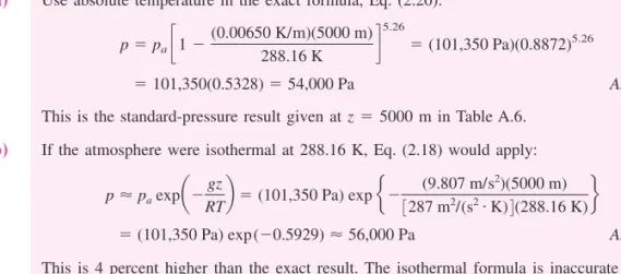 Hydrostatic Pressure Distributions - Pressure Distribution in a Fluid