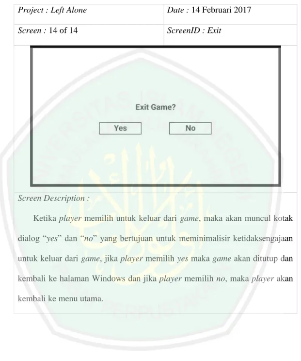 Desain Interface Game - Analisis dan Perancangan Game