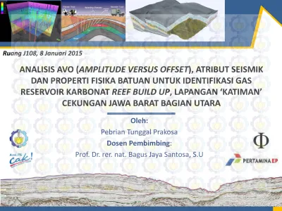 ANALISIS AVO (AMPLITUDE VERSUS OFFSET), ATRIBUT SEISMIK DAN PROPERTI ...