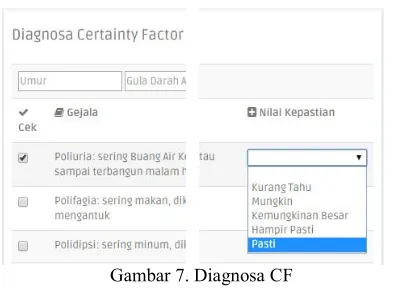ANALISA PERBANDINGAN METODE CERTAINTY FACTOR DAN DEMPSTER SHAFER PADA ...
