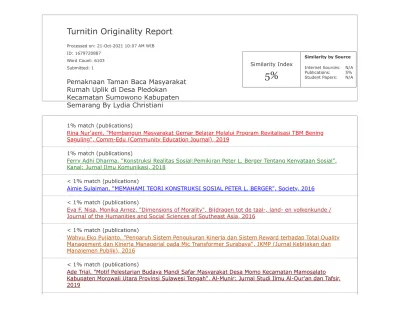 Turnitin Originality Report
