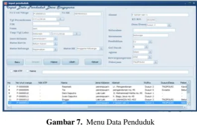 Sistem Informasi Pendataan Penduduk Desa Singapura Kabupaten Ogan ...