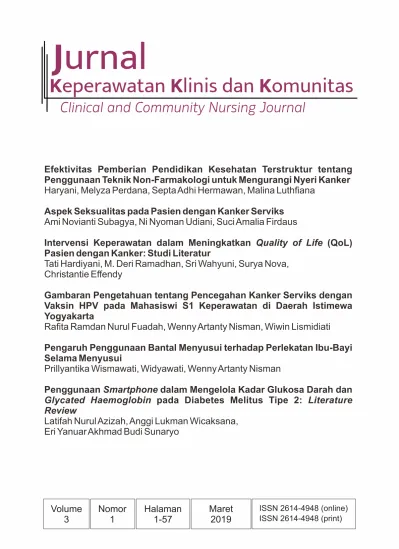 Aspek Seksualitas pada Pasien dengan Kanker Serviks Ami Novianti ...