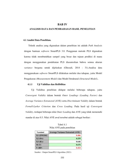 BAB IV ANALISIS DATA DAN PEMBAHASAN HASIL PENELITIAN. Teknik analisa ...