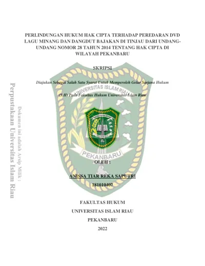 Sejarah Lahirnya Undang-Undang Nomor 28 Tahun 2014 Tentang Hak Cipta