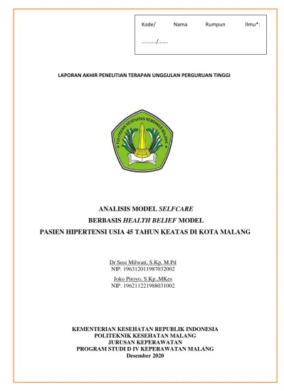Hasil Pengujian Hipotesis - Structural Equation Model (SEM) pada AMOS