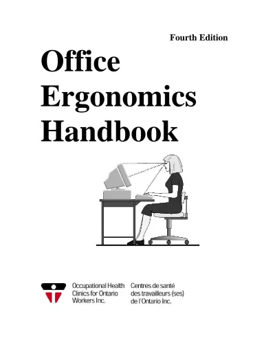Putting It All Together - Office Ergonomics Handbook Fourth Edition