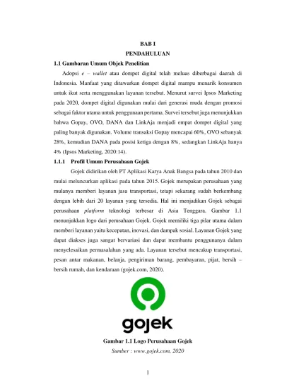 Gambar 1.1 Logo Perusahaan Gojek Sumber