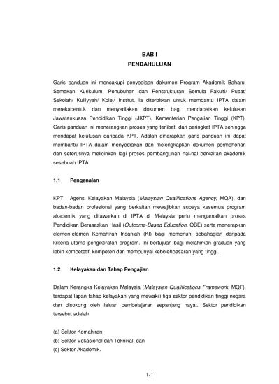 1.2 Kelayakan dan Tahap Pengajian - Garispanduan Penulisan Program ...