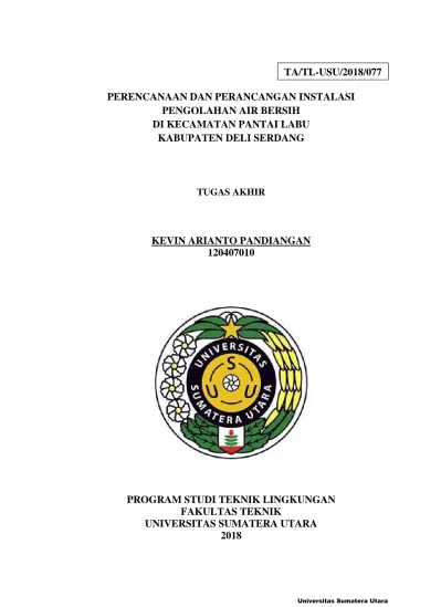Kriteria Desain Unit Koagulasi - Bangunan Pengambil Air Baku (Intake)
