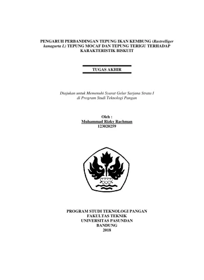 Top PDF Persentase Nilai L (Kecerahan) Biskuit yang Disubstitusi Tepung ...