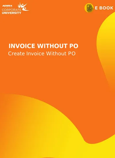 INVOICE WITHOUT PO. Create Invoice Without PO