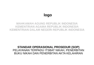 logo MAHKAMAH AGUNG REPUBLIK INDONESIA KEMENTRIAN AGAMA REPUBLIK ...