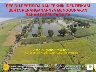 RESIDU PESTISIDA DAN TEKNIK IDENTIFIKASI SERTA PENANGANANNYA ...