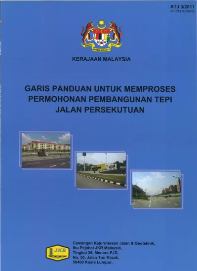 ATJ 3-2011 - JKR Malaysia - Garis Panduan Untuk Memproses Permohonan ...