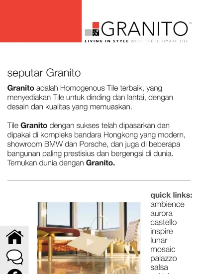 Granito adalah Homogenous Tile terbaik, yang menyediakan Tile untuk ...