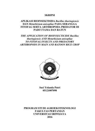 APLIKASI BIOINSEKTISIDA
