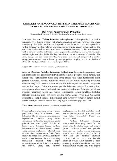 Top PDF Jenis perilaku kekerasan pasien - 123dok.com