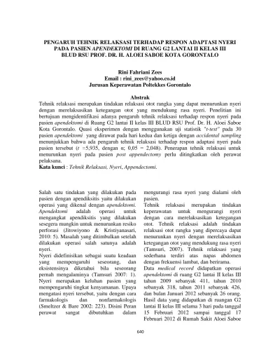 Top PDF Perbedaan Respon Nyeri Pada Saat Injeksi - 123dok.com