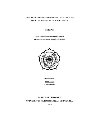 Top PDF Data Perilaku agresif Anak Usia Dini - 123dok.com